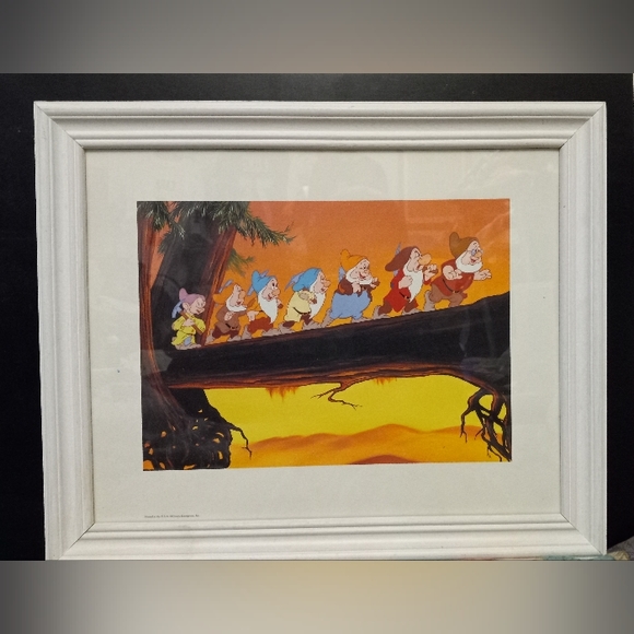 Disney | Art | Snow White And The Seven Dwarfs Exclusive Walt Disney ...